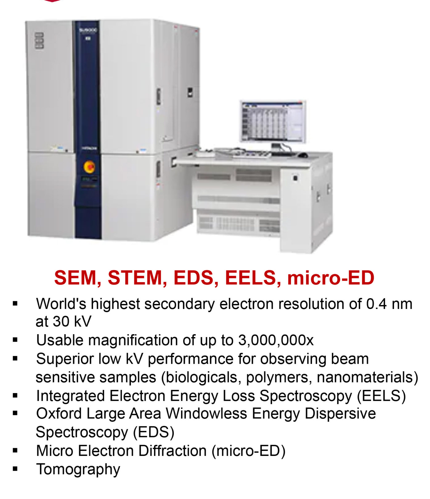 Hitachi SU-9000 STEM